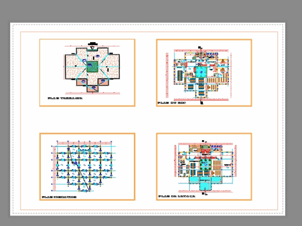 Bibliothèque dans AutoCAD | Téléchargement CAD (768.69 KB) | Bibliocad