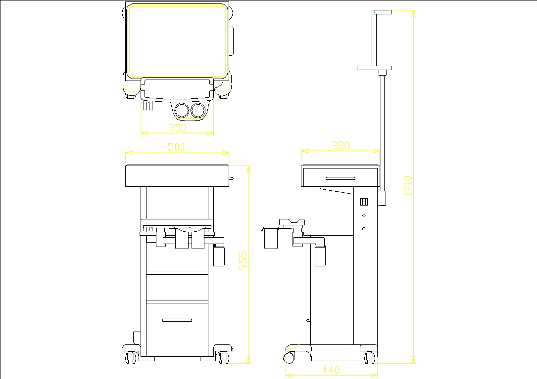 Anaesthesia equipment en AutoCAD | Descargar CAD gratis (29.61 KB ...