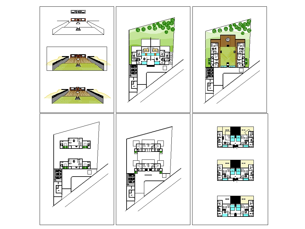 Farm in AutoCAD | Download CAD free (256.87 KB) | Bibliocad
