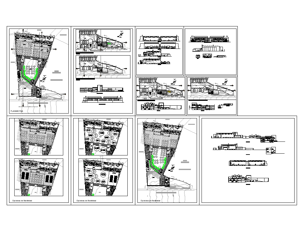 Salon De Eventos Sociales En Autocad Descargar Cad 4 11 Mb Bibliocad