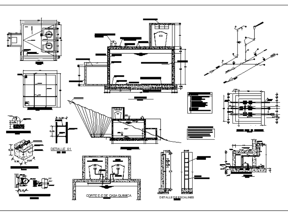 Agua potable en AutoCAD | Descargar CAD (1.61 MB) | Bibliocad