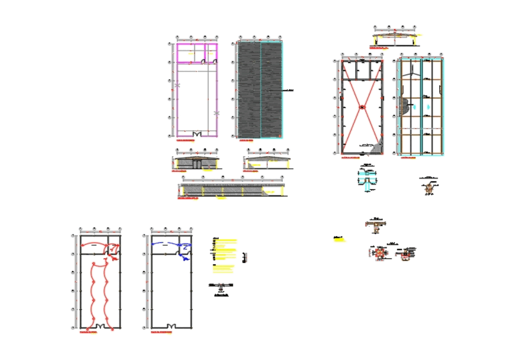 Chicken shed in AutoCAD | CAD download (1.28 MB) | Bibliocad