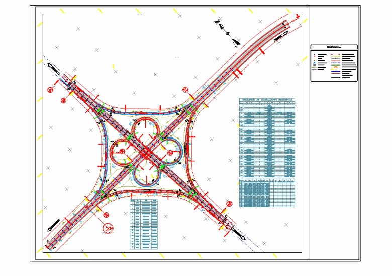 Junction atlacomulco in AutoCAD | CAD download (2.73 MB) | Bibliocad