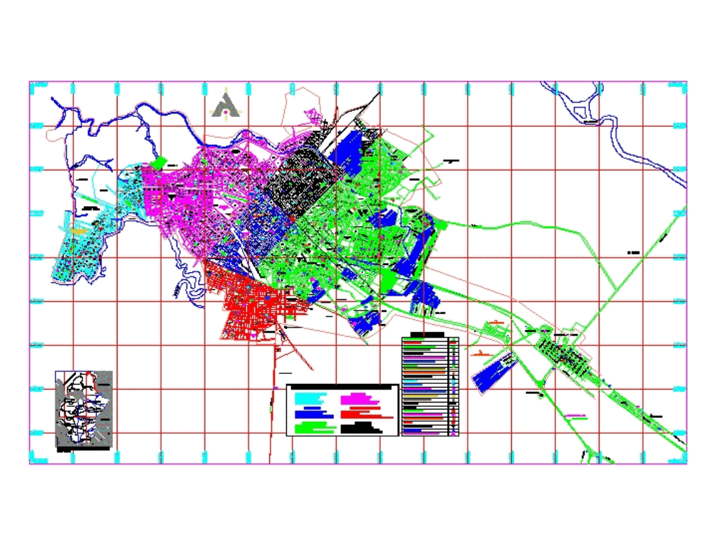 Catastro machala en AutoCAD | Descargar CAD gratis (2.43 MB) | Bibliocad