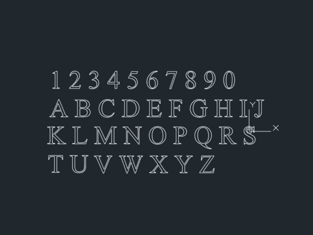 Technic Autocad Letters And Numbers On Auto Cad My XXX Hot Girl