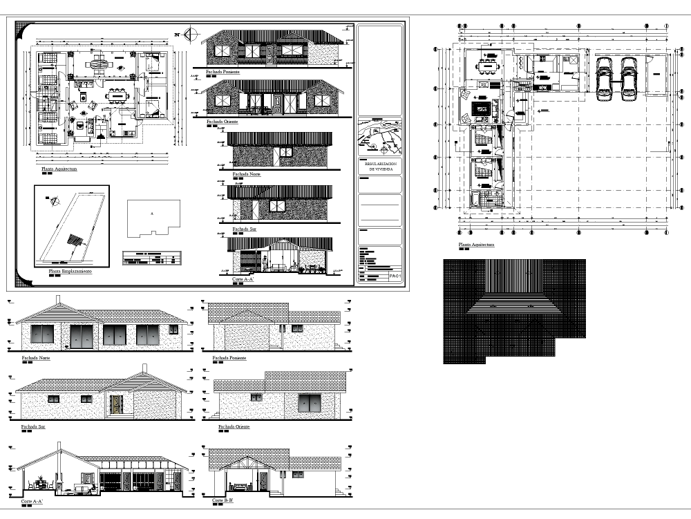 Casa smith en AutoCAD | Descargar CAD (1.72 MB) | Bibliocad