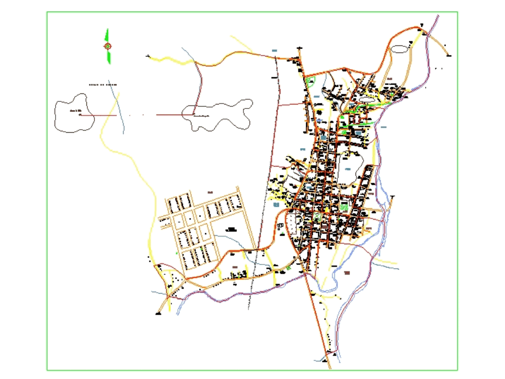 Mapa departamento de esteli. nicarágua (1.86 MB) | Bibliocad