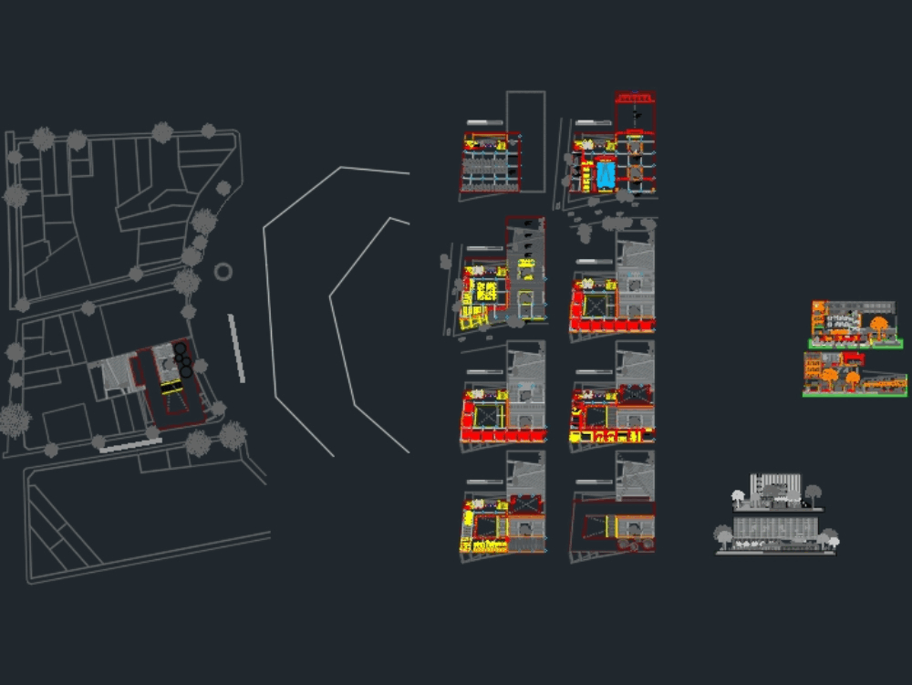 Conception de la bibliothèque dans AutoCAD | CAD (2.38 MB) | Bibliocad