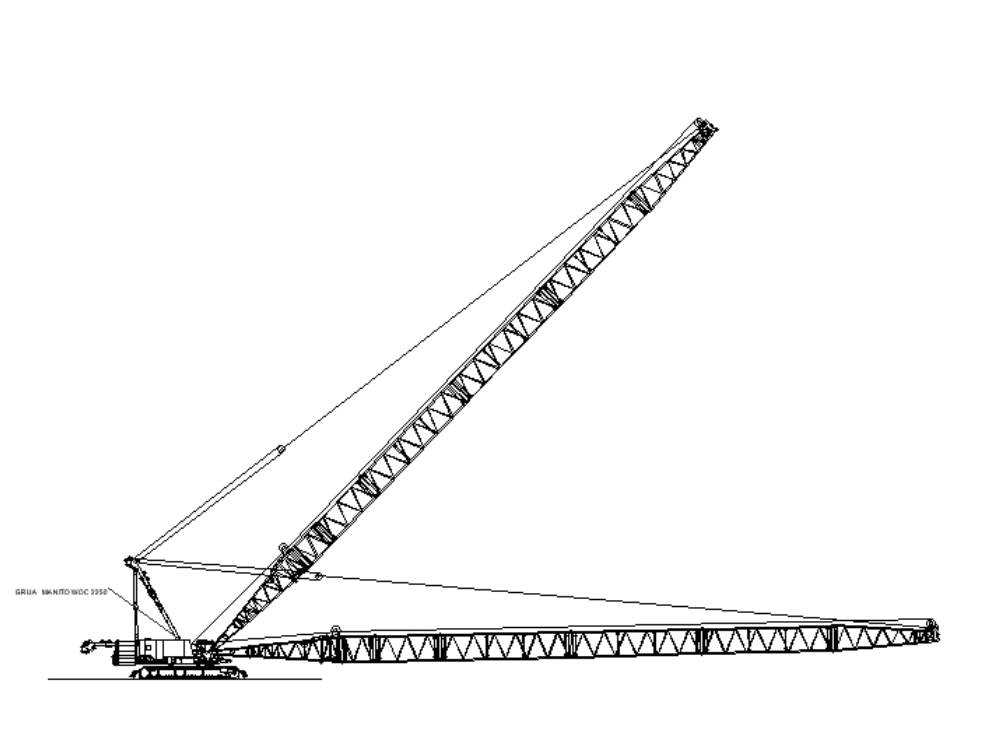 Gruas en AutoCAD | Descargar CAD (87.32 KB) | Bibliocad