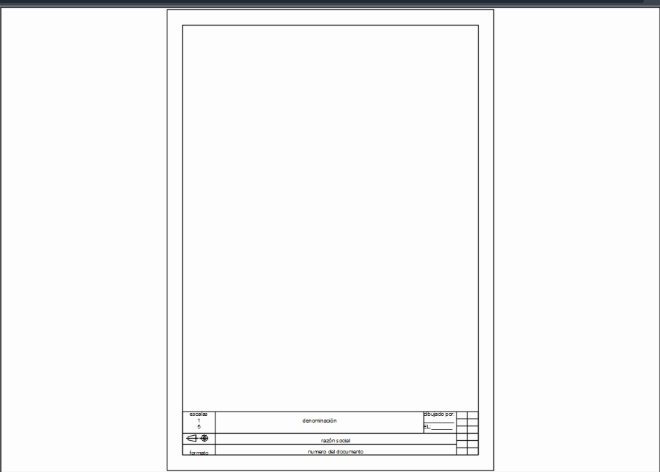 A4 Sheet In AutoCAD Download CAD Free 15 01 KB Bibliocad