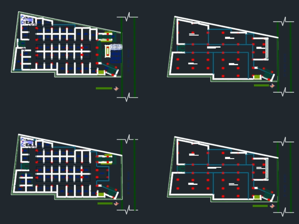 Commercial Center Shopping Center In AutoCAD CAD 2 19 MB Bibliocad