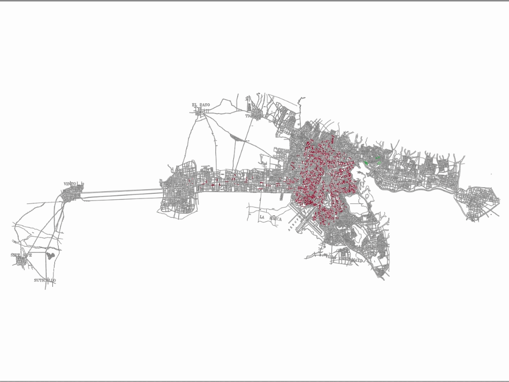 Plano urbano de cochabamba; qquillacollo; sipe ssipe y sacaba (2.19 MB ...