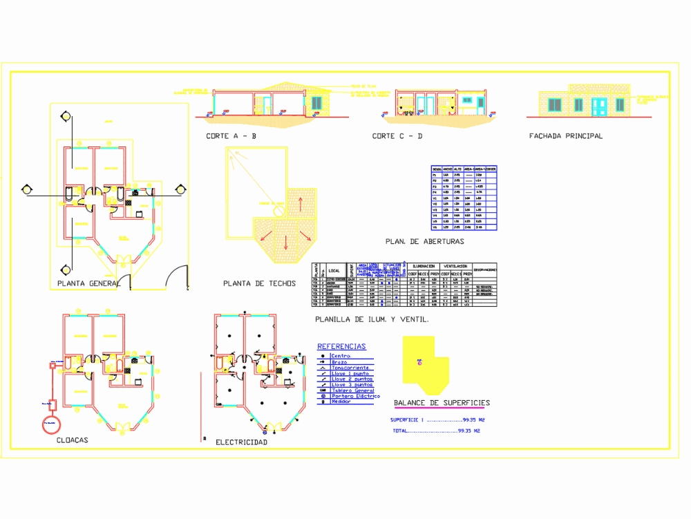Única Casa De Família Em Autocad Baixar Cad Grátis 116 43 Kb