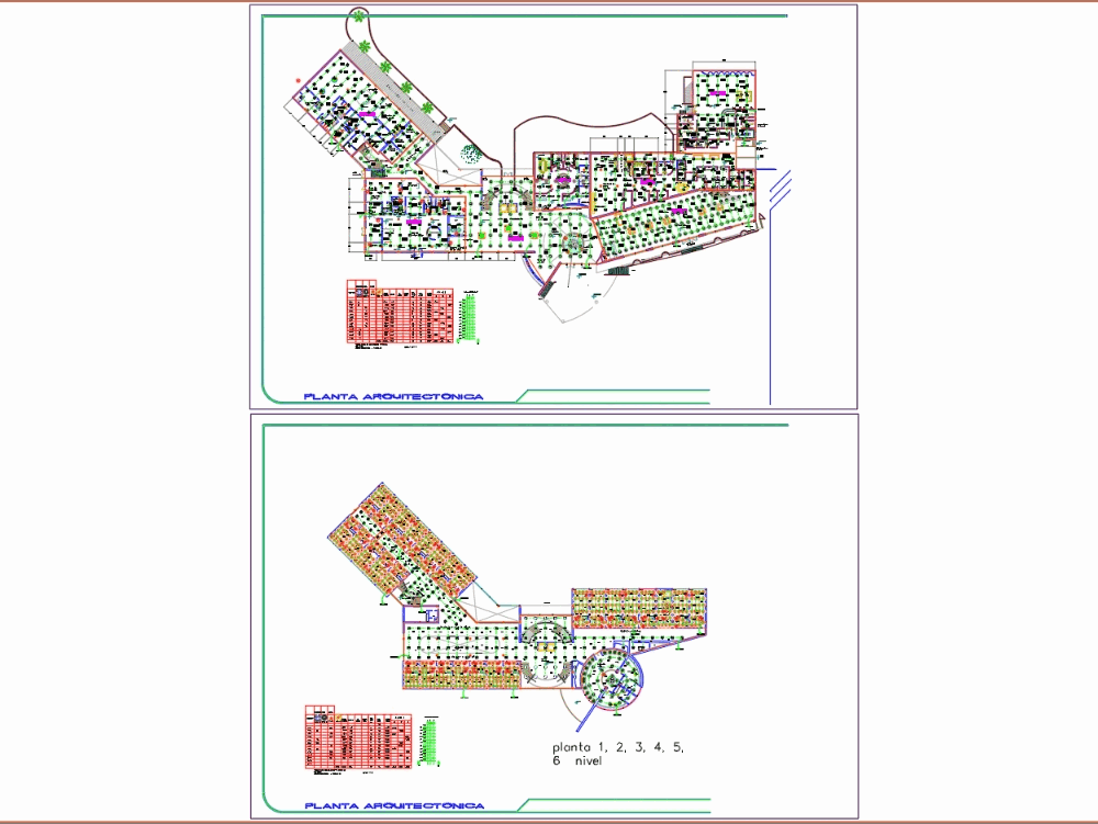 Electrical installation in hotel in AutoCAD | CAD (770.69 KB) | Bibliocad
