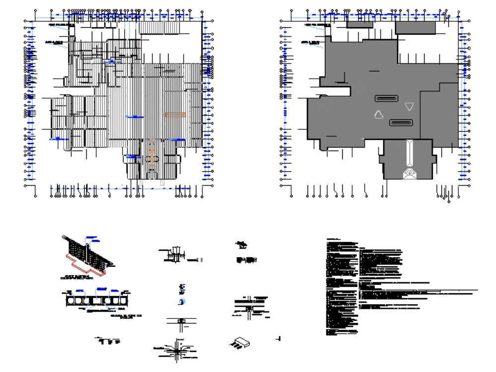 Columnas de acero a losa acero en AutoCAD | CAD (888.72 KB) | Bibliocad Columnas de acero a losa acero en AutoCAD | CAD (888.72 KB) | Bibliocad