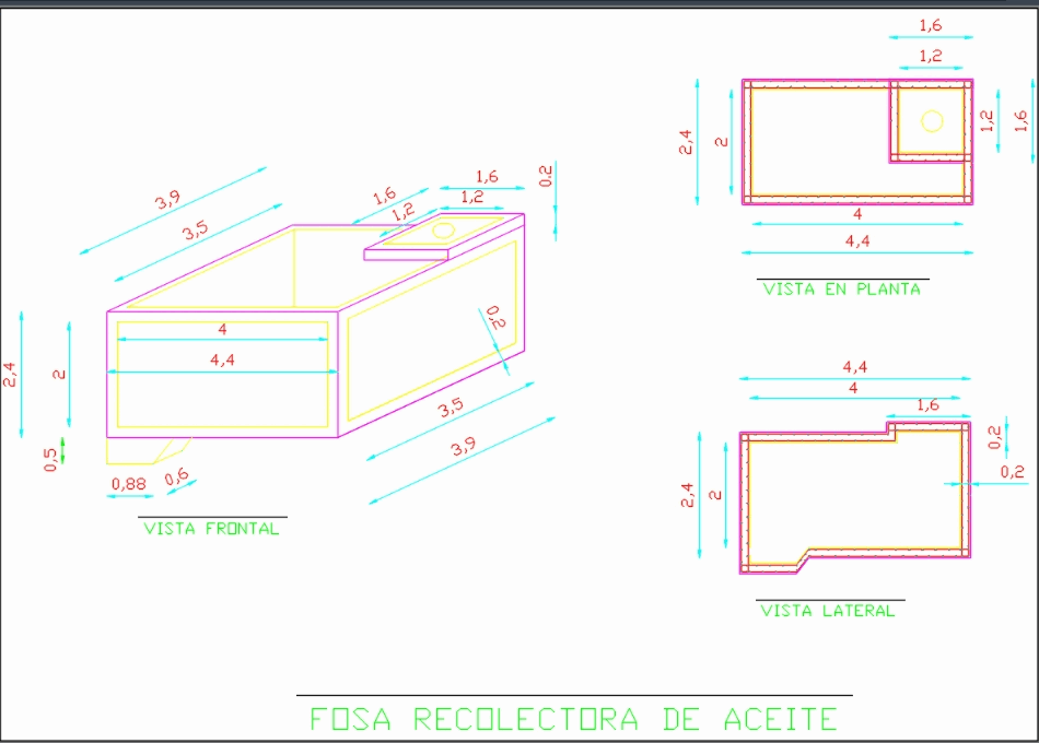 Oil Change Pit Dimensions