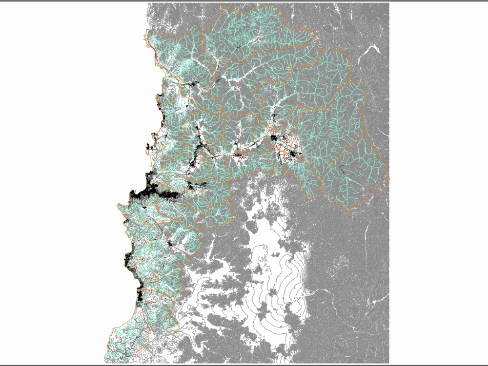 Topographic Map In AutoCAD CAD Download 59 26 MB Bibliocad