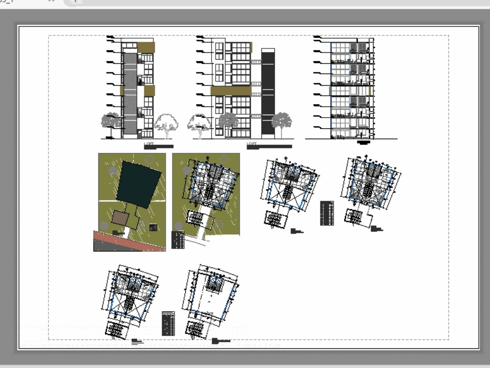 Loft in AutoCAD | CAD download (2.41 MB) | Bibliocad