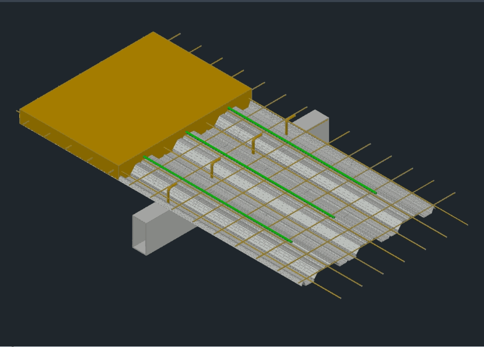 Entrepiso en AutoCAD | Descargar CAD (2.45 MB) | Bibliocad