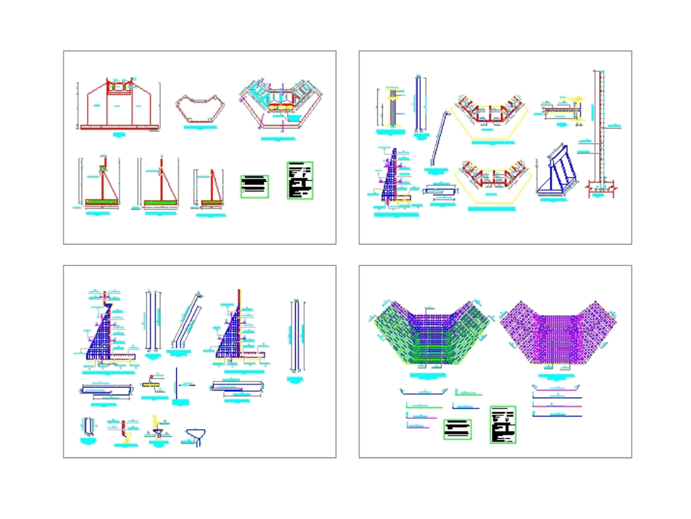 Bridge in AutoCAD | Download CAD free (25.4 MB) | Bibliocad