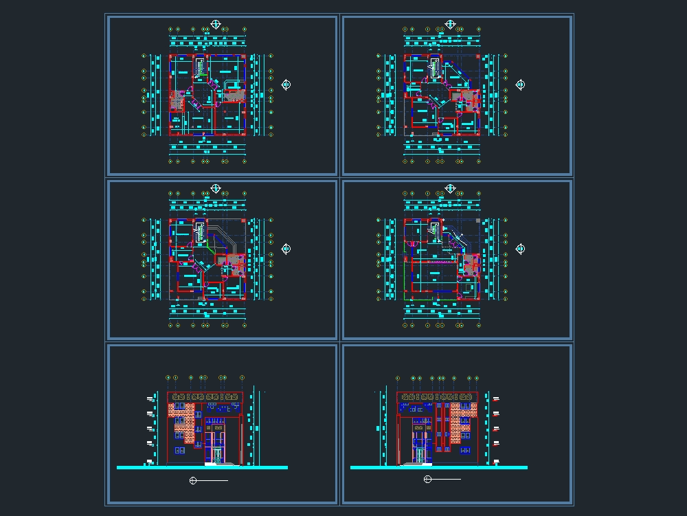 Administration building in AutoCAD | CAD download (617.01 KB) | Bibliocad