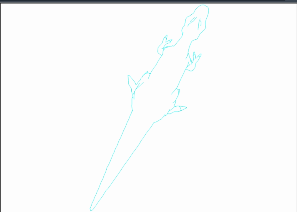 Tyrannosaurus in AutoCAD | Download CAD free (18.71 KB) | Bibliocad