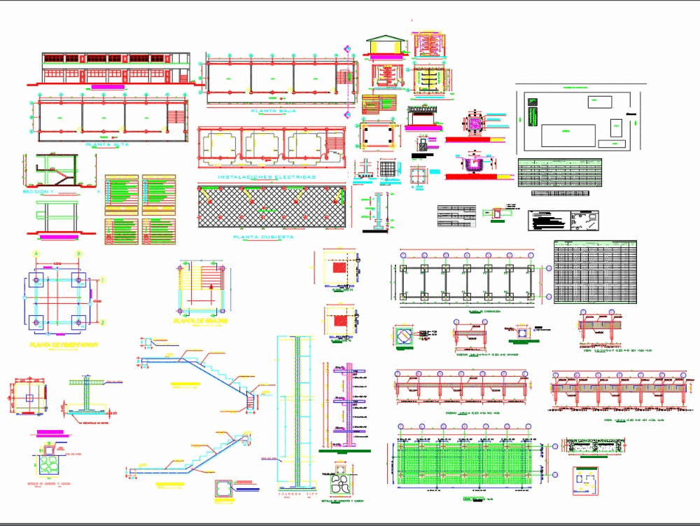 Classroom block in AutoCAD | CAD download (2.08 MB) | Bibliocad