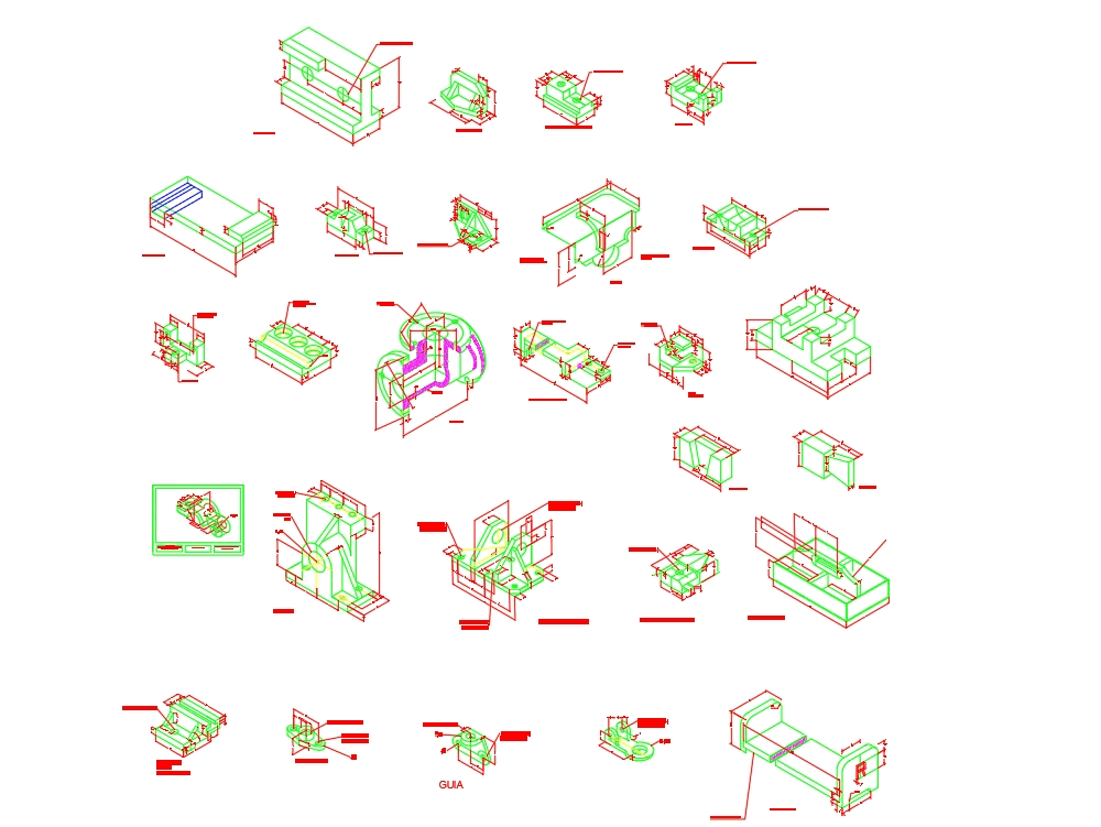 Isometric In AutoCAD Download CAD Free 819 86 KB Bibliocad