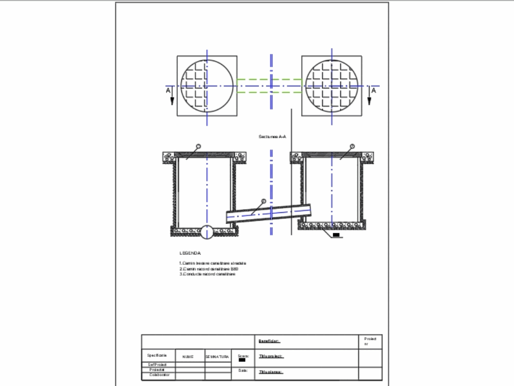 Kanalisation in AutoCAD | Kostenlos CAD herunterladen (88.12 KB ...