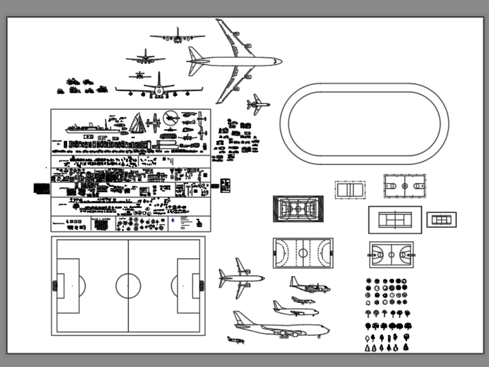 Various Blocks In AutoCAD Download CAD Free 9 62 MB Bibliocad