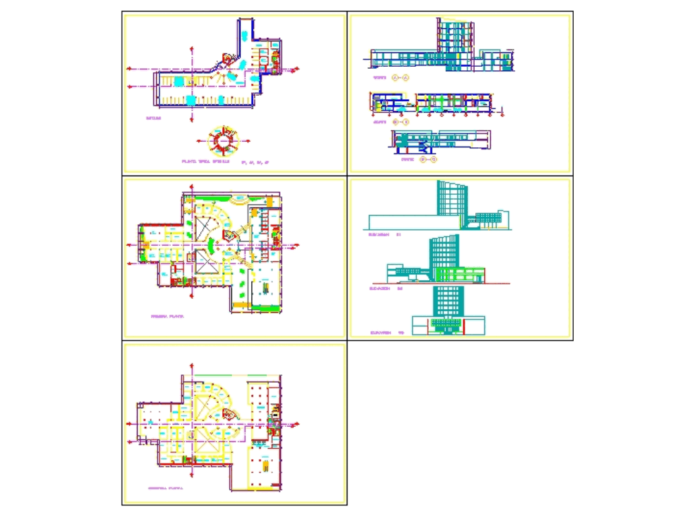 Galeria Comercial Em Autocad Baixar Cad Grátis 518 23 Kb Bibliocad