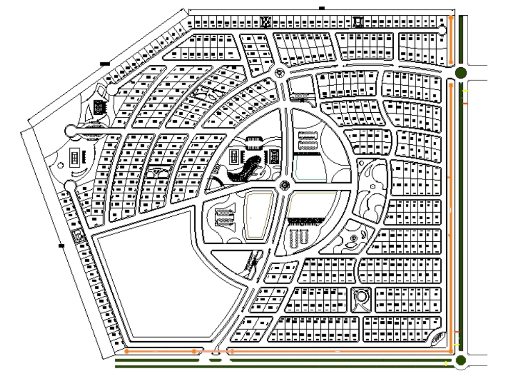 Subdivision mapping, mexico in AutoCAD | CAD (5.9 MB) | Bibliocad