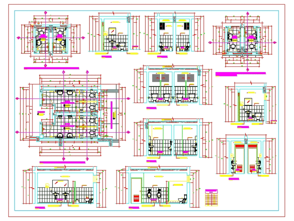 Bad details in AutoCAD | Kostenlos CAD herunterladen (1.11 MB) | Bibliocad
