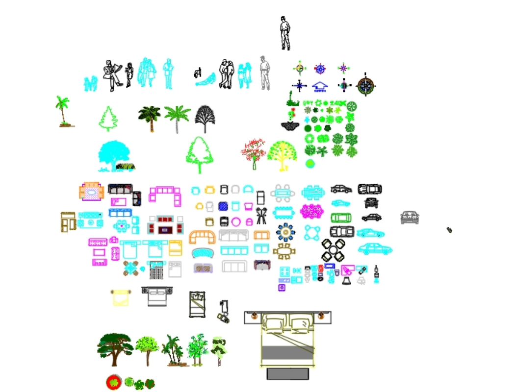 Various Blocks In AutoCAD CAD Download 3 12 MB Bibliocad