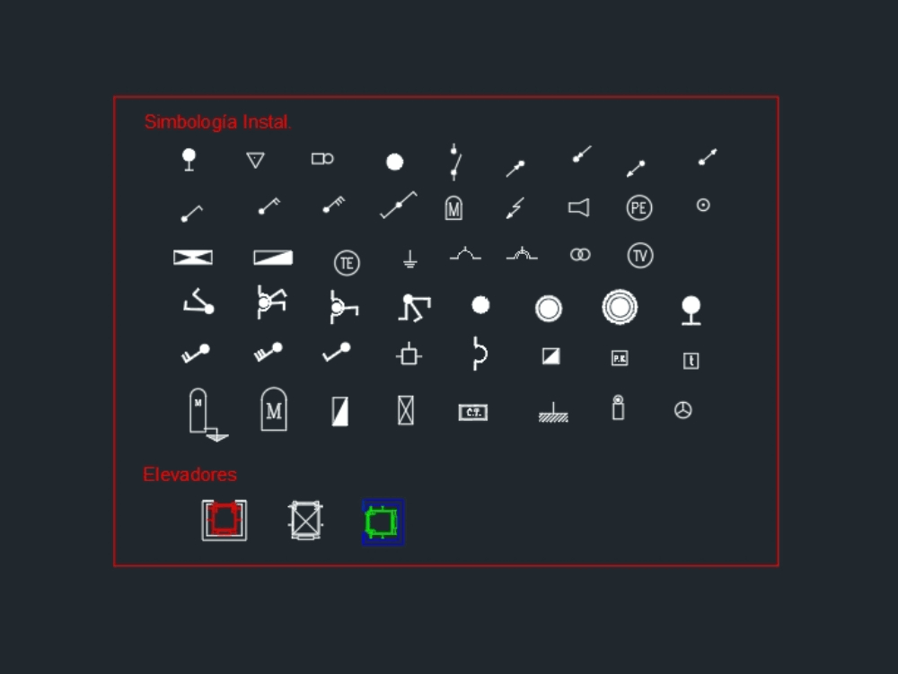 Electrical Symbols In AutoCAD Download CAD Free 34 55 KB Bibliocad