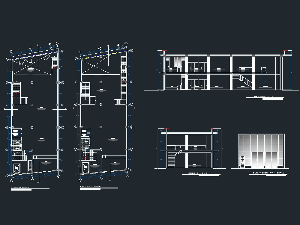 Local Comercial 1 ° E 2 ° Em Autocad Baixar Cad 294 27 Kb Bibliocad