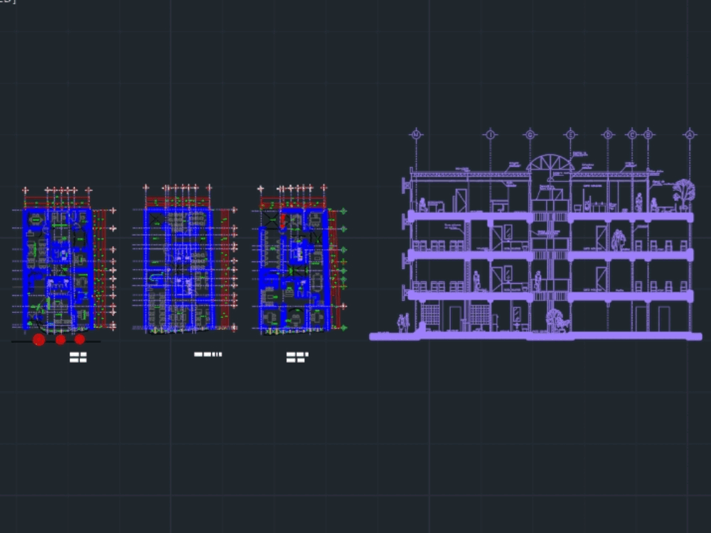 Language center in AutoCAD | Download CAD free (1.36 MB) | Bibliocad