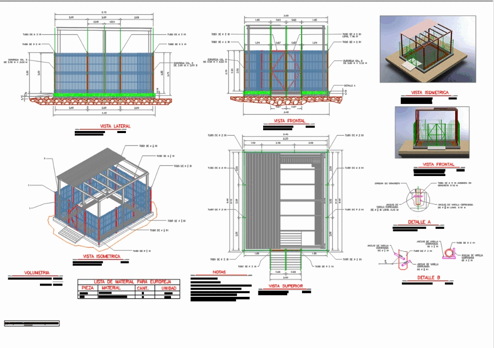 Area of hazardous waste in AutoCAD | CAD download (8 MB) | Bibliocad
