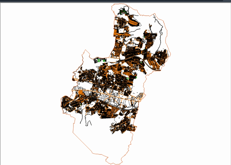 Mapa de soyapango en AutoCAD | Descargar CAD gratis (4.88 MB) | Bibliocad