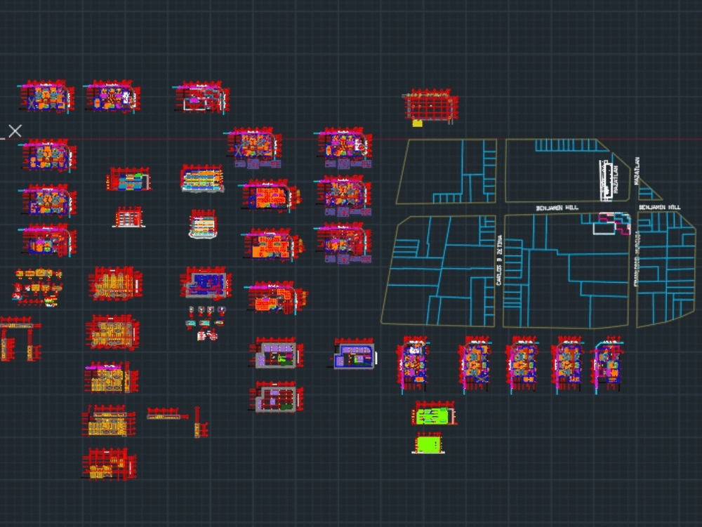 Bibliothèque dans AutoCAD | Téléchargement CAD (4.13 MB) | Bibliocad