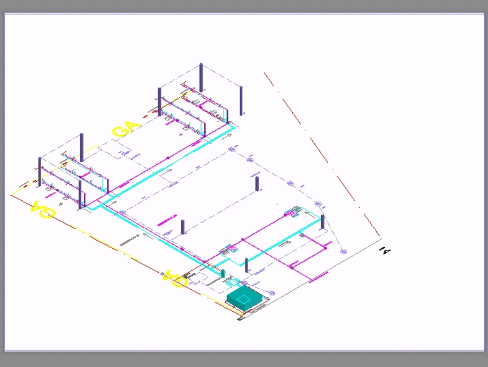Isometrico instalaciones en AutoCAD | Descargar CAD gratis (453.07 KB ...