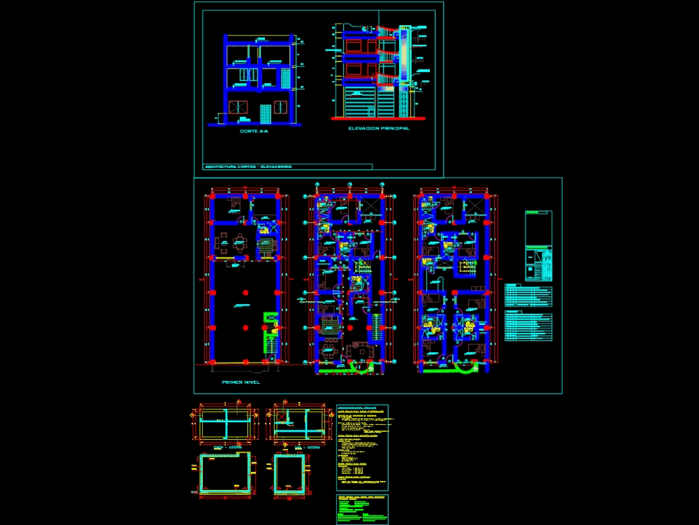 Habitação Comercial Em Autocad Baixar Cad 374 5 Kb Bibliocad