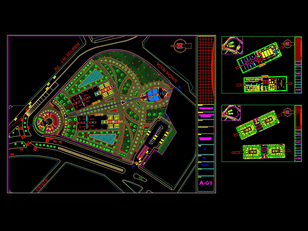Centro Cultural En Autocad Descargar Cad Gratis 1 76 Mb Bibliocad