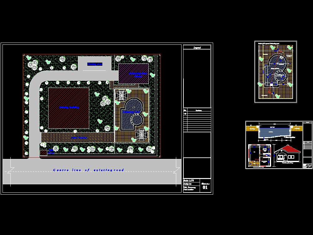 Piscina en vivienda en AutoCAD | Descargar CAD gratis (271.1 KB ...