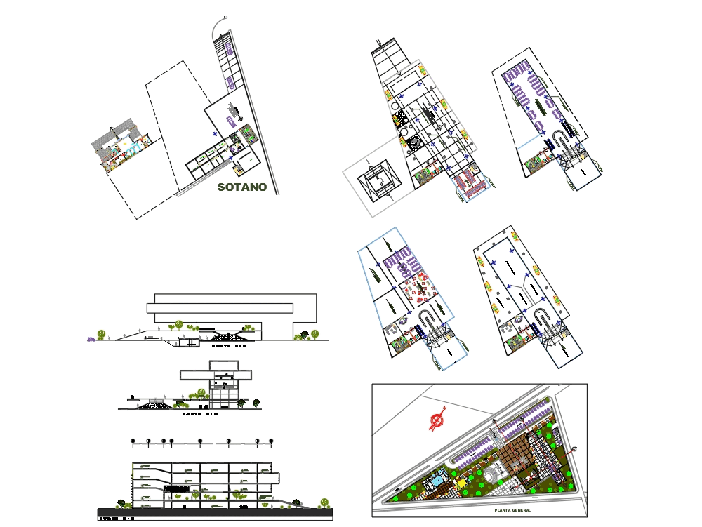 Regional library in AutoCAD | CAD download (1.75 MB) | Bibliocad