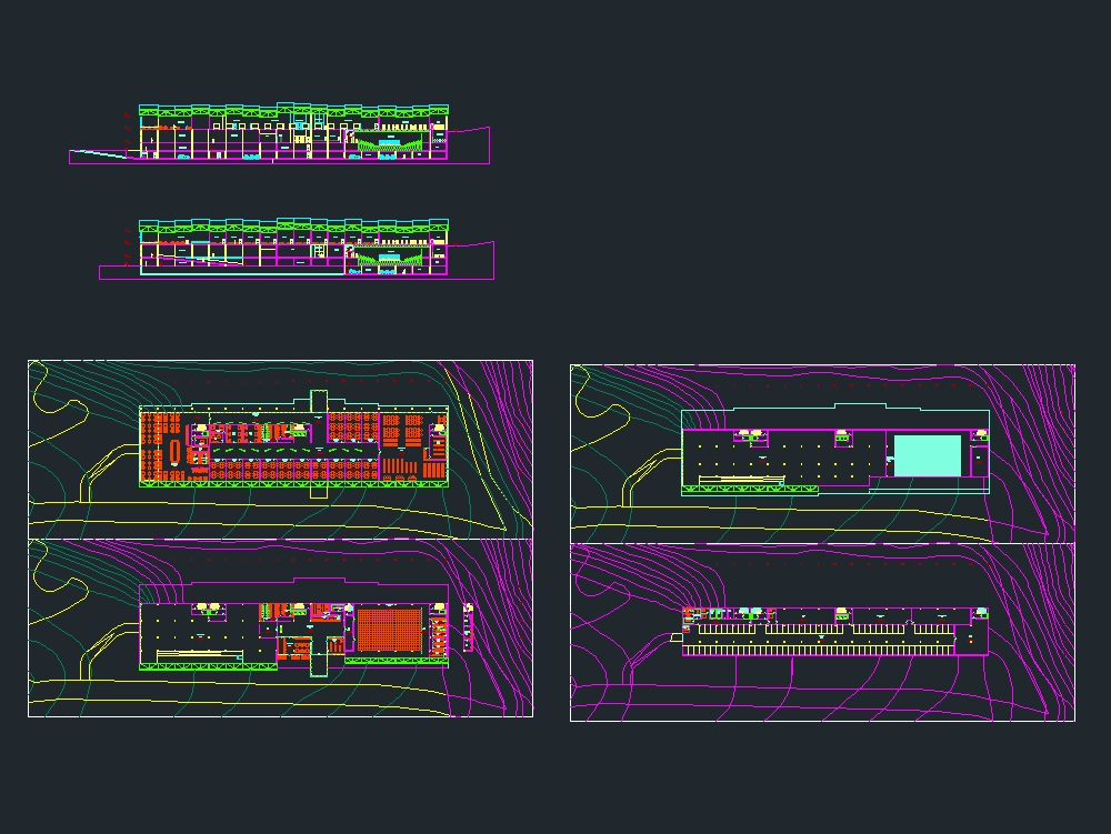 Museum in AutoCAD | Download CAD free (824.76 KB) | Bibliocad