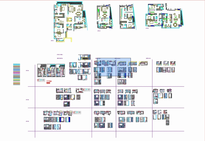 Détails de la salle de bain dans AutoCAD | CAD (2.39 MB) | Bibliocad