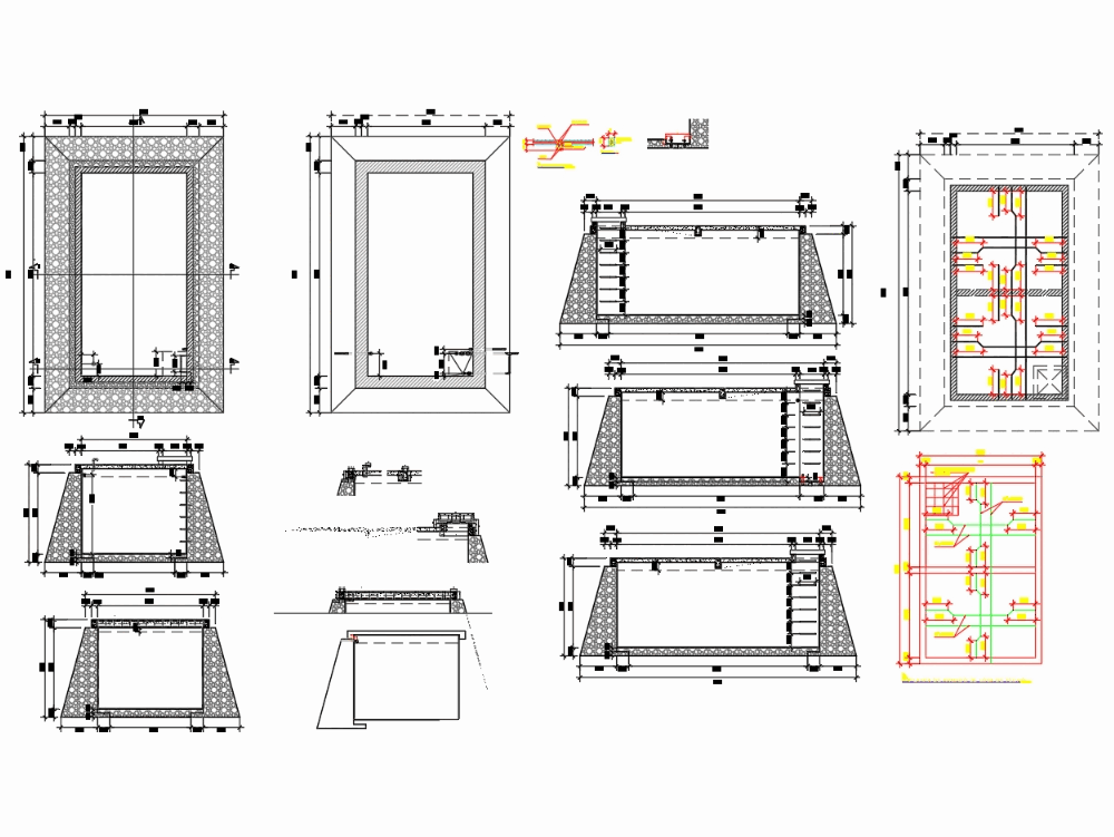 Water storage tank in AutoCAD | CAD download (777.51 KB) | Bibliocad
