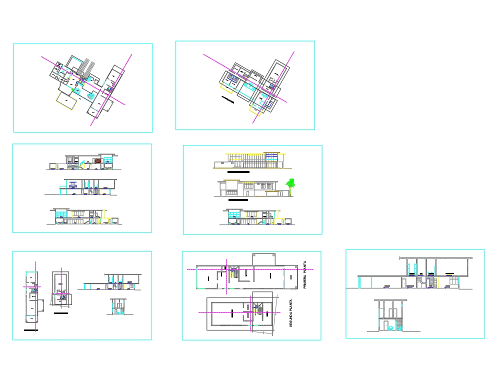 House for a photographer in AutoCAD | Download CAD free (549.42 KB ...