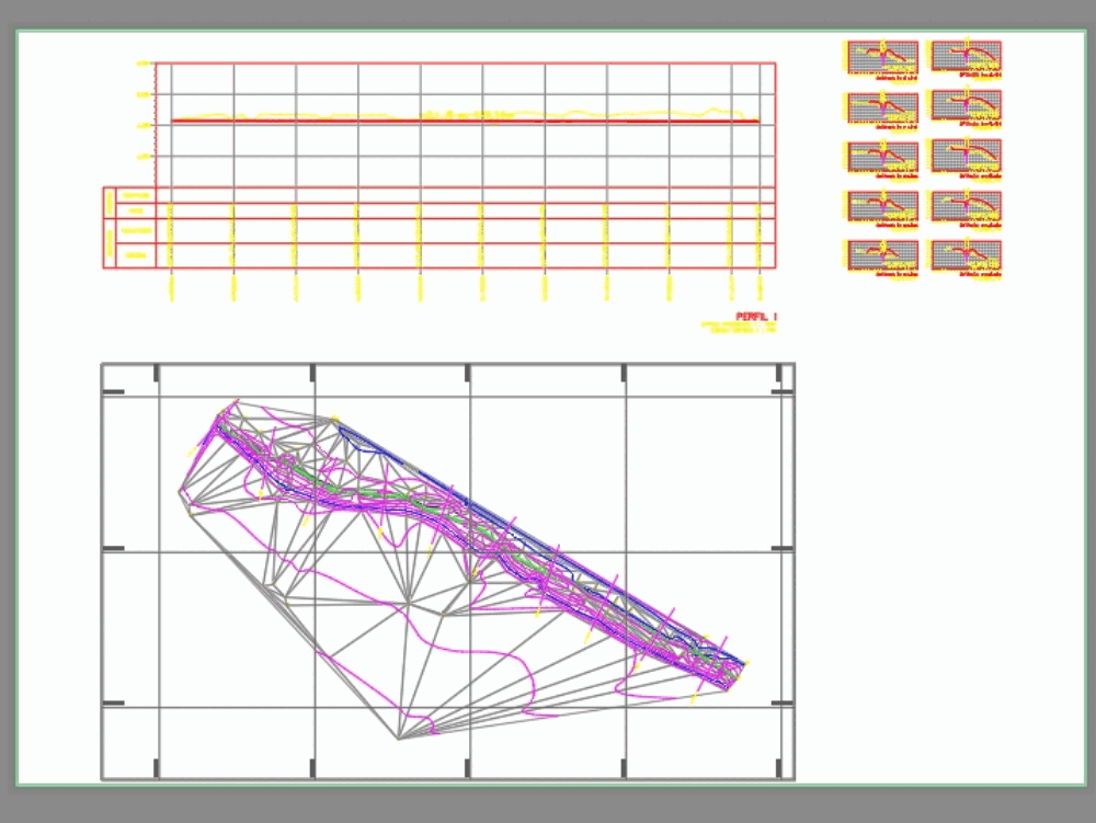 Canal en AutoCAD | Descargar CAD (826.45 KB) | Bibliocad